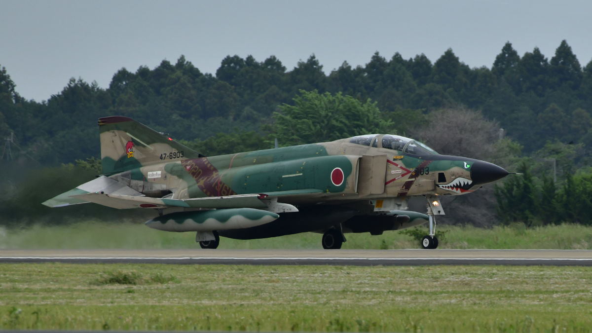 自遊な時間: 百里基地4 RF-4E，RF-4EJ 離陸
