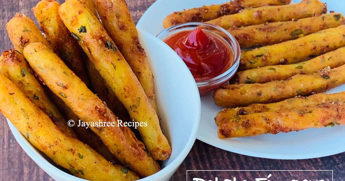 Potato Finger Recipe | Crispy Potato Sticks Recipe | Jayashree Recipes
