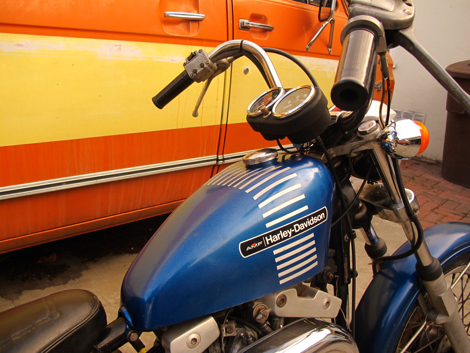 California-Garage: 1973 HARLEY XLCH AMF ORIGINAL.