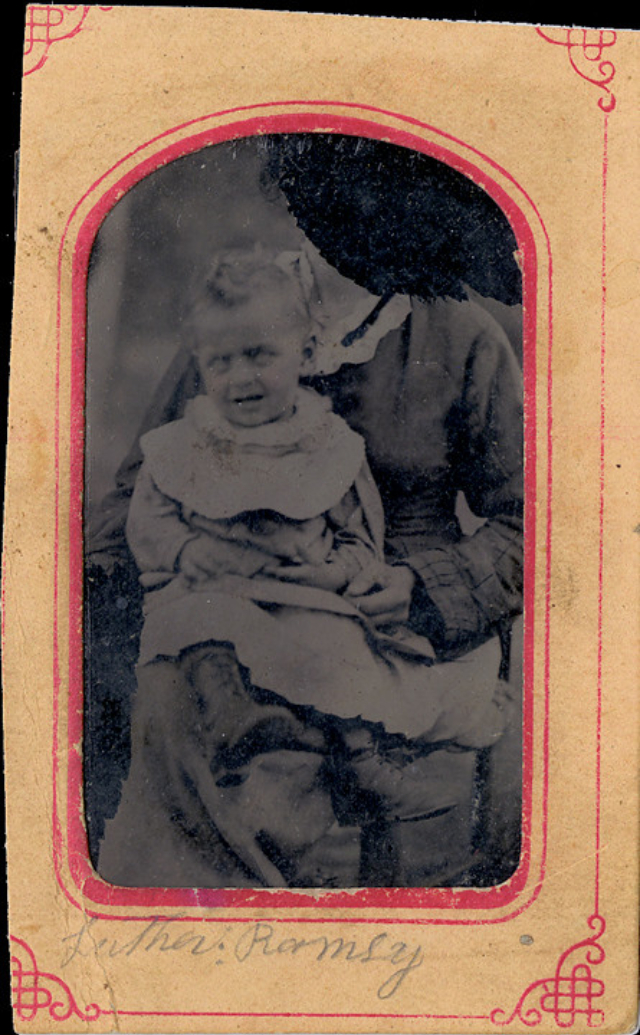 Spooky Hidden Mother With Scratched Out Face Photographs ~ Vintage Everyday
