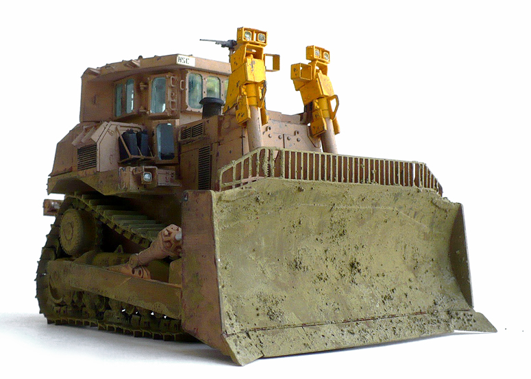 The Great Canadian Model Builders Web Page!: Caterpillar D9R Armored ...