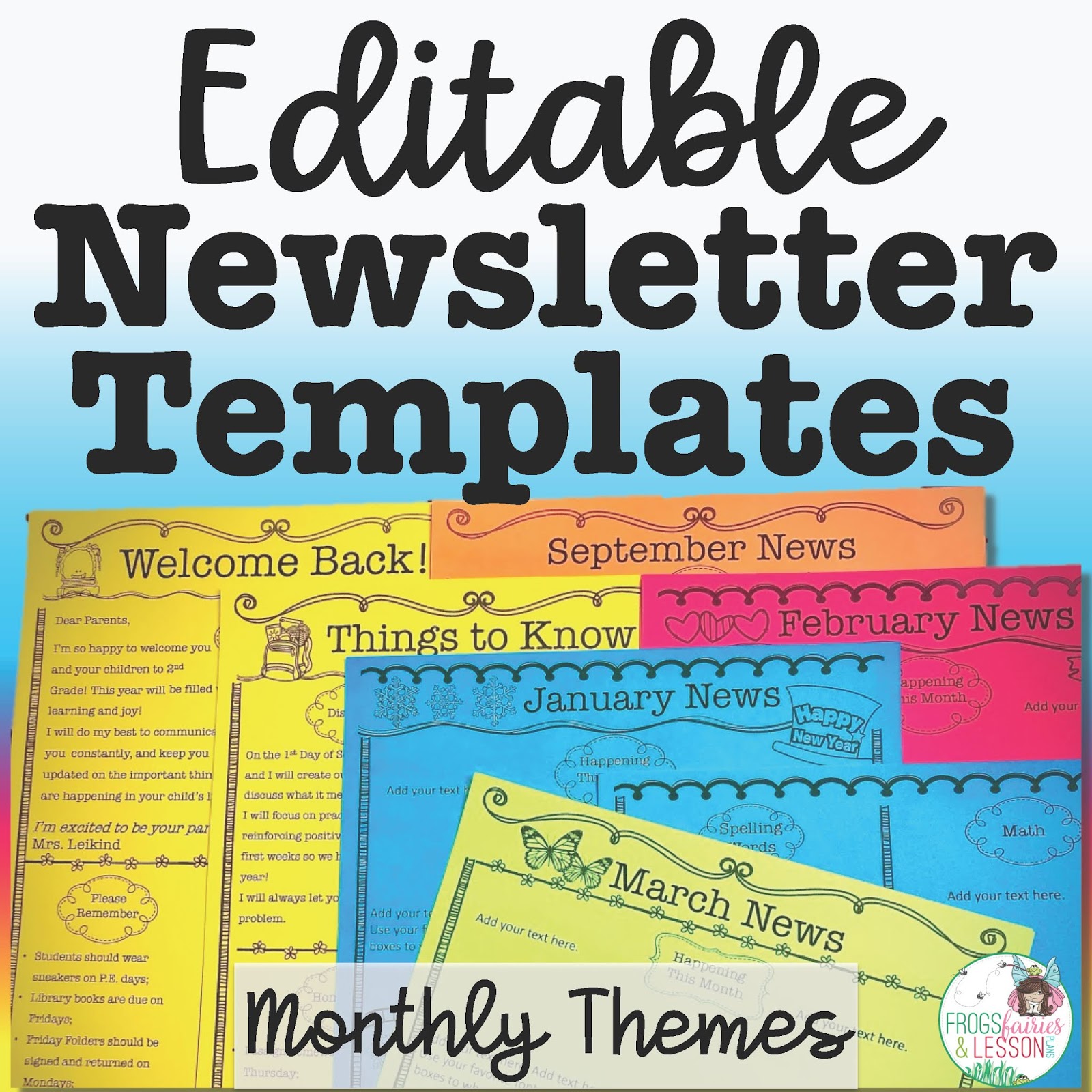 Frogs, Fairies, and Lesson Plans: Ten Tips to Make Newsletter Writing ...