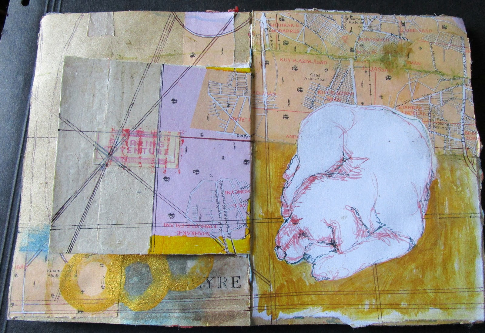 Above the GWB: Journal 4 pages 13 and 14