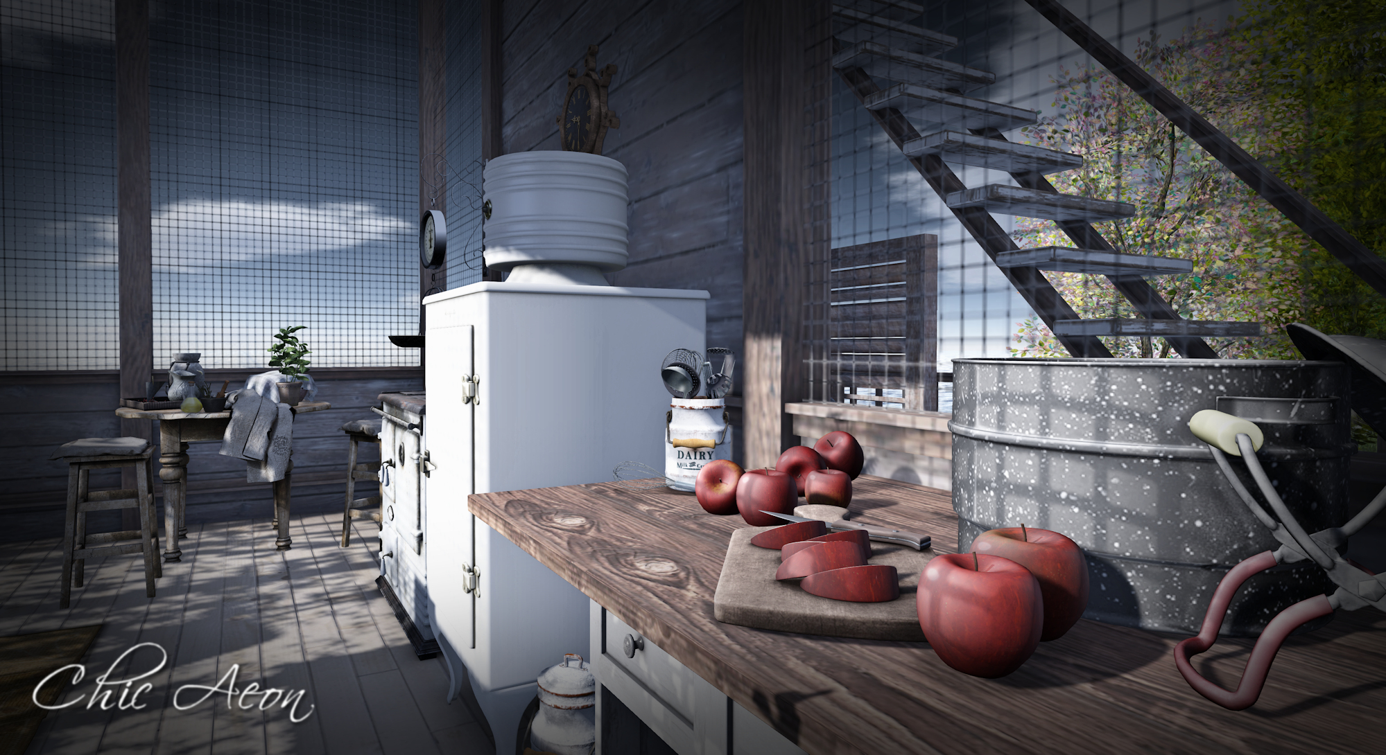 Living in Second Life