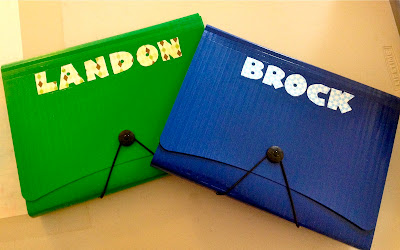 The Happy Active Homeschooler: Inexpensive Homeschool Portfolio Folder