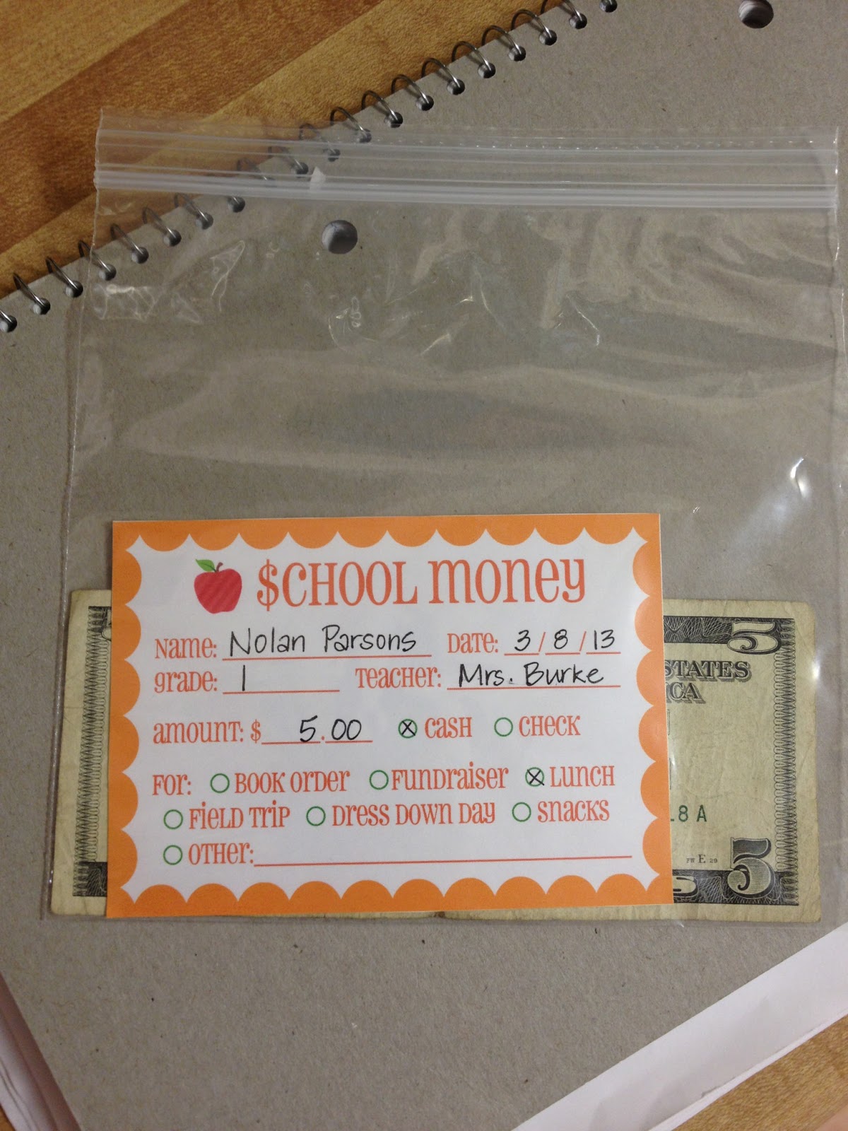 The Almost Perfectionist: School Money Printable