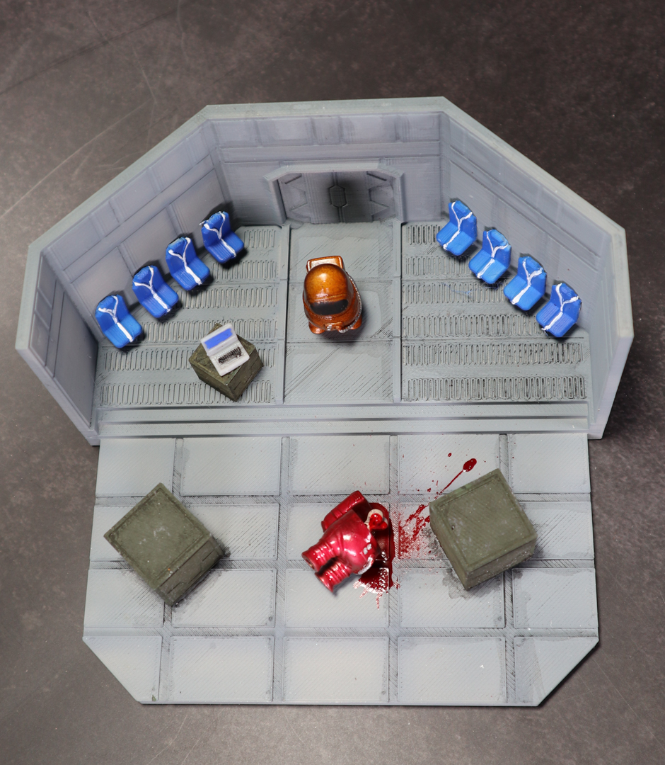 Among Us Diorama for Wekster Mini's | The3Dprinting 3D print Dioramas ...