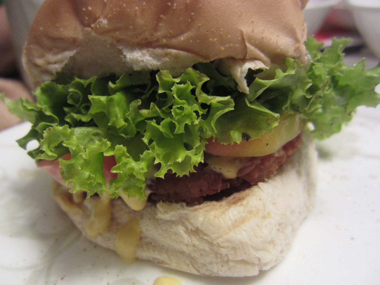 food bonds.: Fish Patty Burger