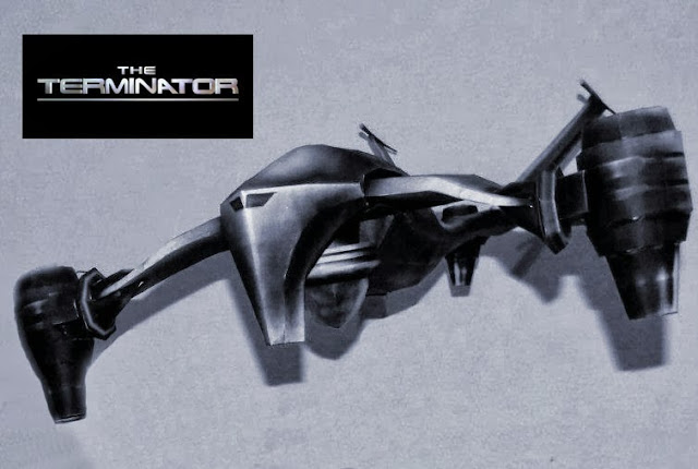 Papercraft Terminator Hunter-Killer Aerial ~ Papercraftsparati | Todos ...