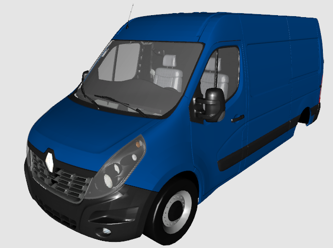 Equipe gaúcha: Renault Master Van 2017 GTA SA by Abner3D