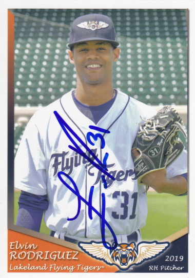 Daily Autograph: Elvin Rodriguez