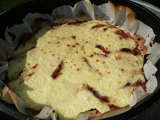 Everyday Dutch Oven: Peach Cream Kuchen