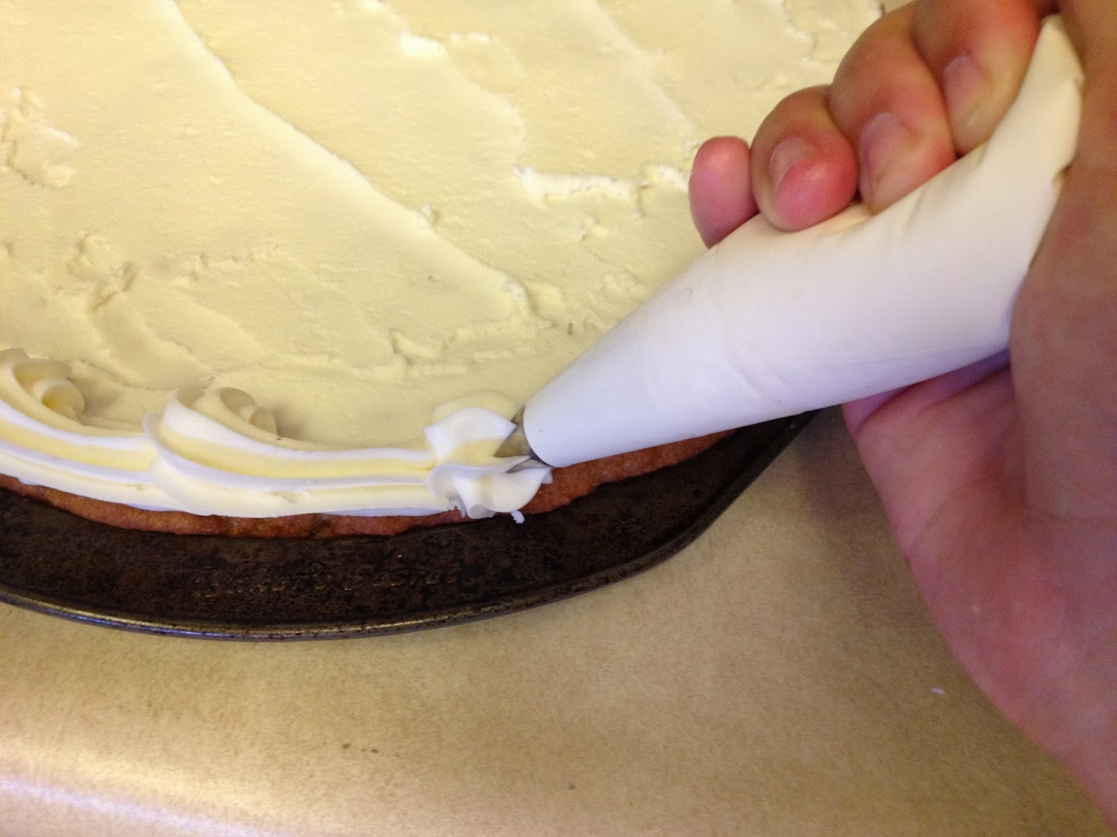 Piecrust Promises: Baseball Cookie Cake