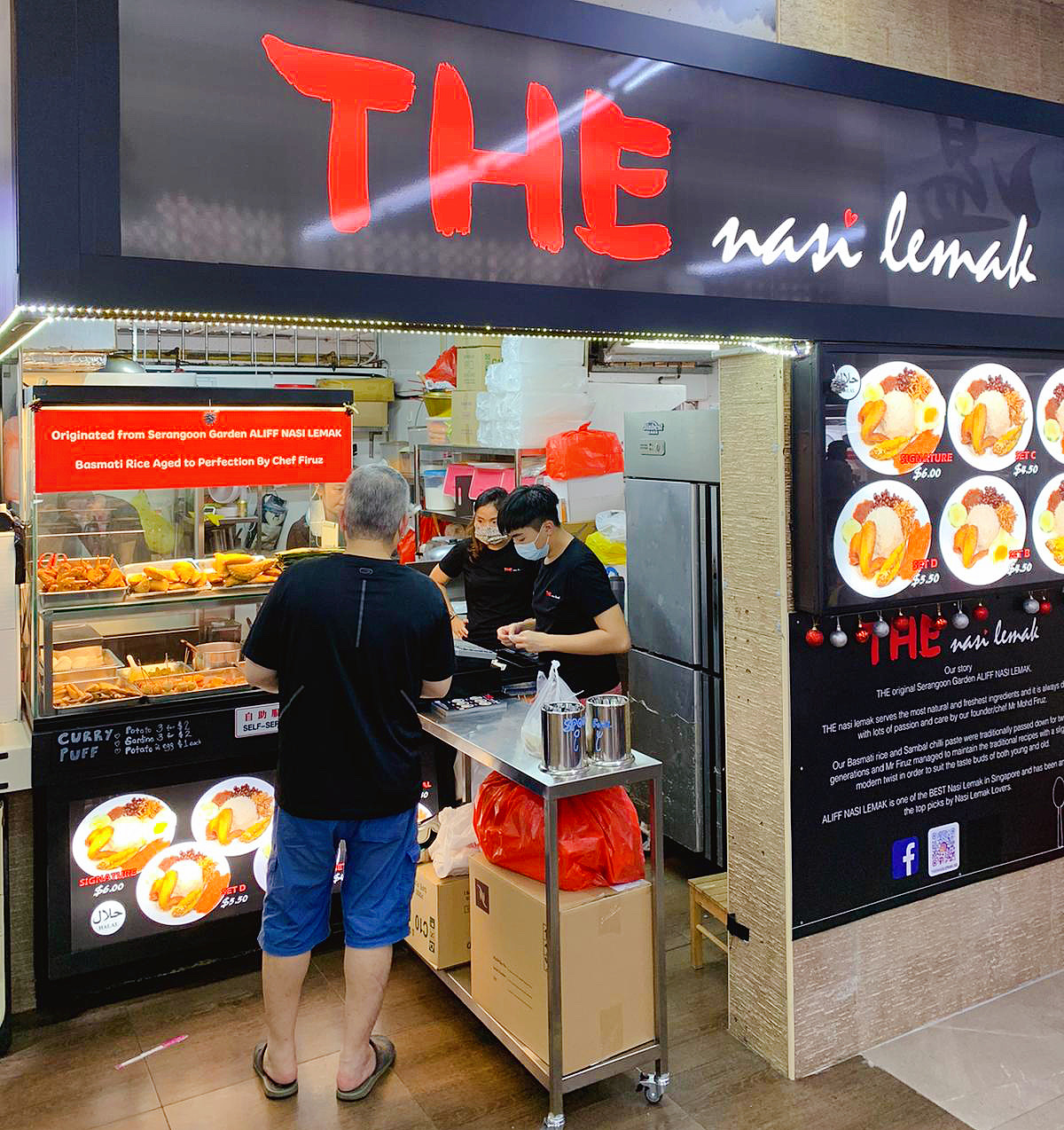 [food review] The Nasi Lemak + Lok Lok Paradise