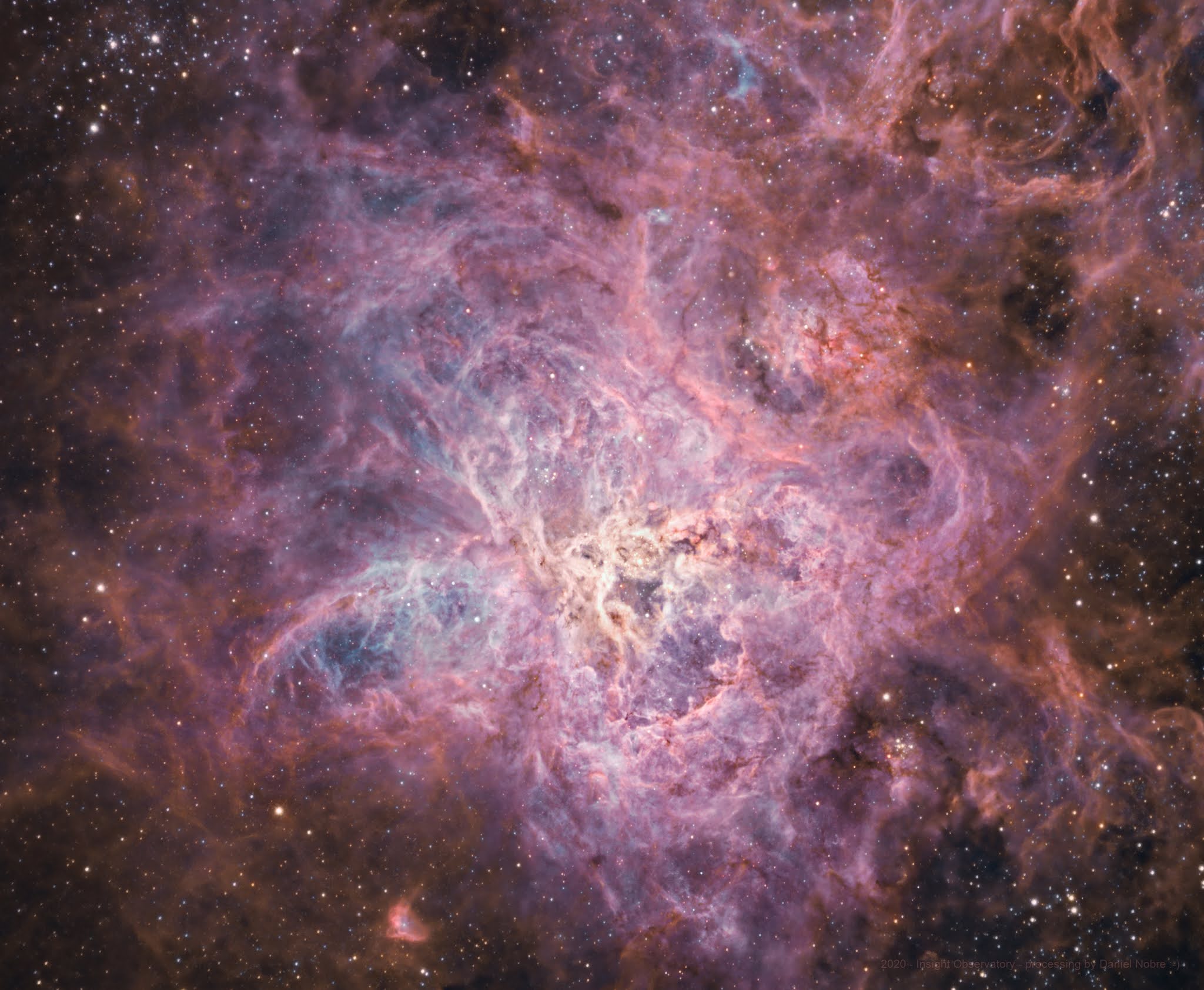 Spinning Nebula Creating A Tar