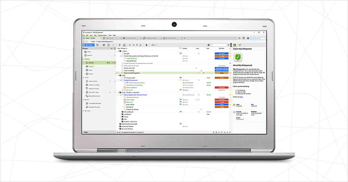 MLO 5 for Windows with high DPI support. Released! - MyLifeOrganized Blog