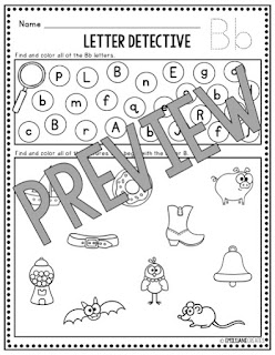 Emily Jane Creates: LETTER DETECTIVE
