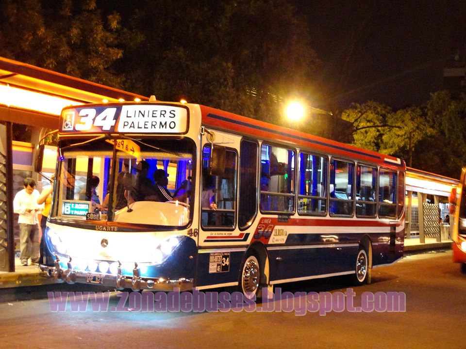 Colectibus - Zona de Buses: LINEA 34