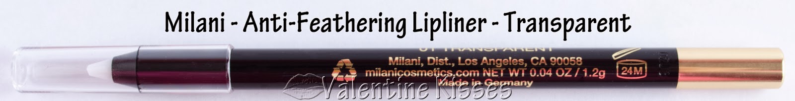 Valentine Kisses: Milani Anti-Feathering Lipliner in Transparent - pics ...