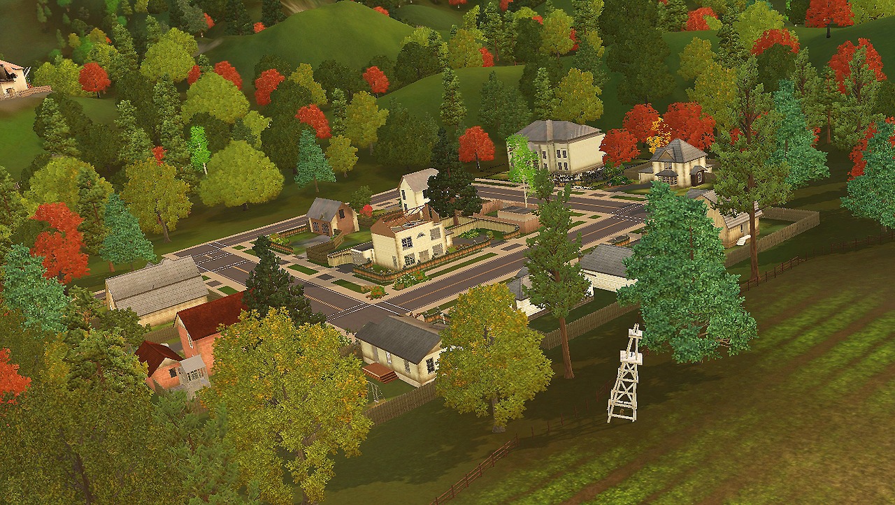 My Sims 3 Blog: Roseward - A Zombie Apocalypse World by Nigalkins