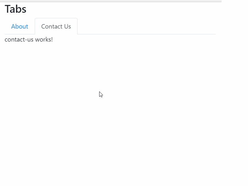 Create Tabs In Angular Using Bootstrap