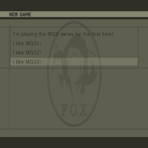 Time Paradox Mgs3