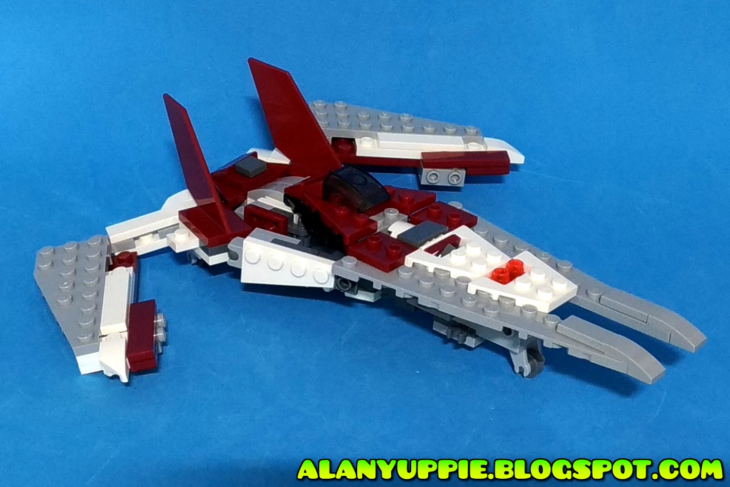 Alanyuppie's LEGO Transformers: Video Tutorial: Transformer Space jet ...