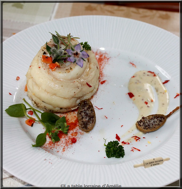 LA TABLE LORRAINE D'AMELIE: Filet de sabre roulé poché sauce chaude à ...