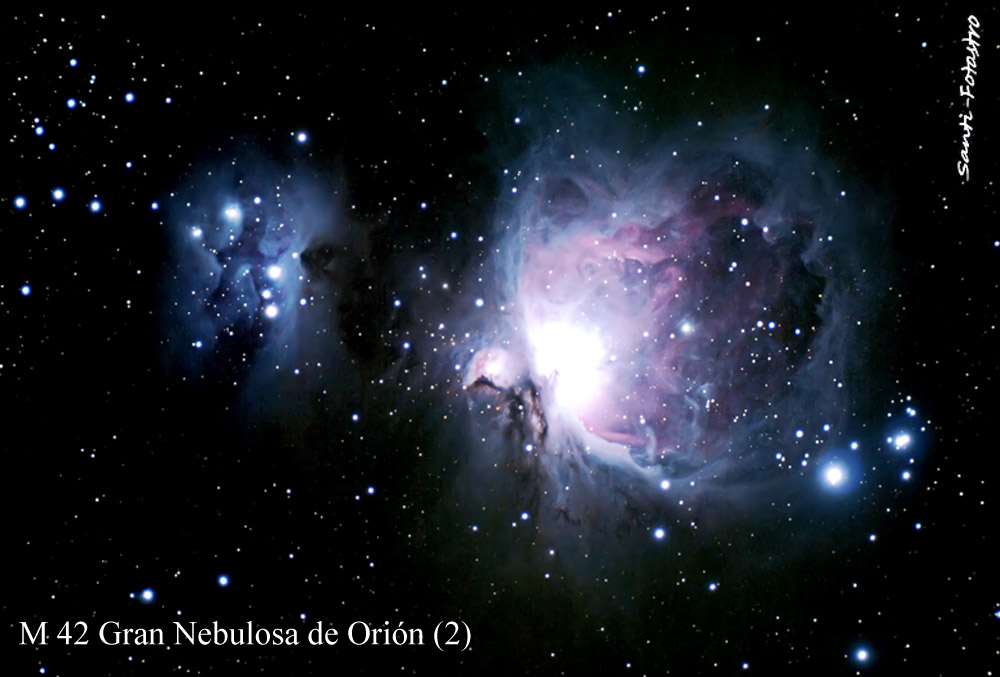SantiFotoAstro: M42 La Nebulosa de Orión. Lo tiene todo