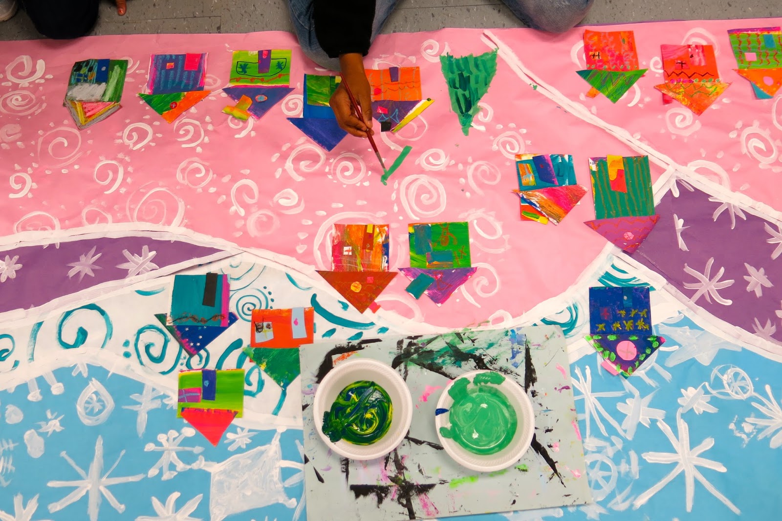 Cassie Stephens: In the Art Room: A Winter Mural Collaborative