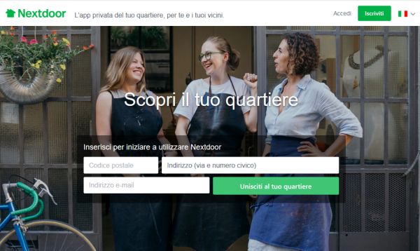 Da più di un anno è attivo in Italia Nextdoor , social network dedicato ai vicini di casa. In un ...