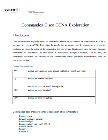 commandes cisco.pdf - الكتب commandes cisco.pdf - الكتب