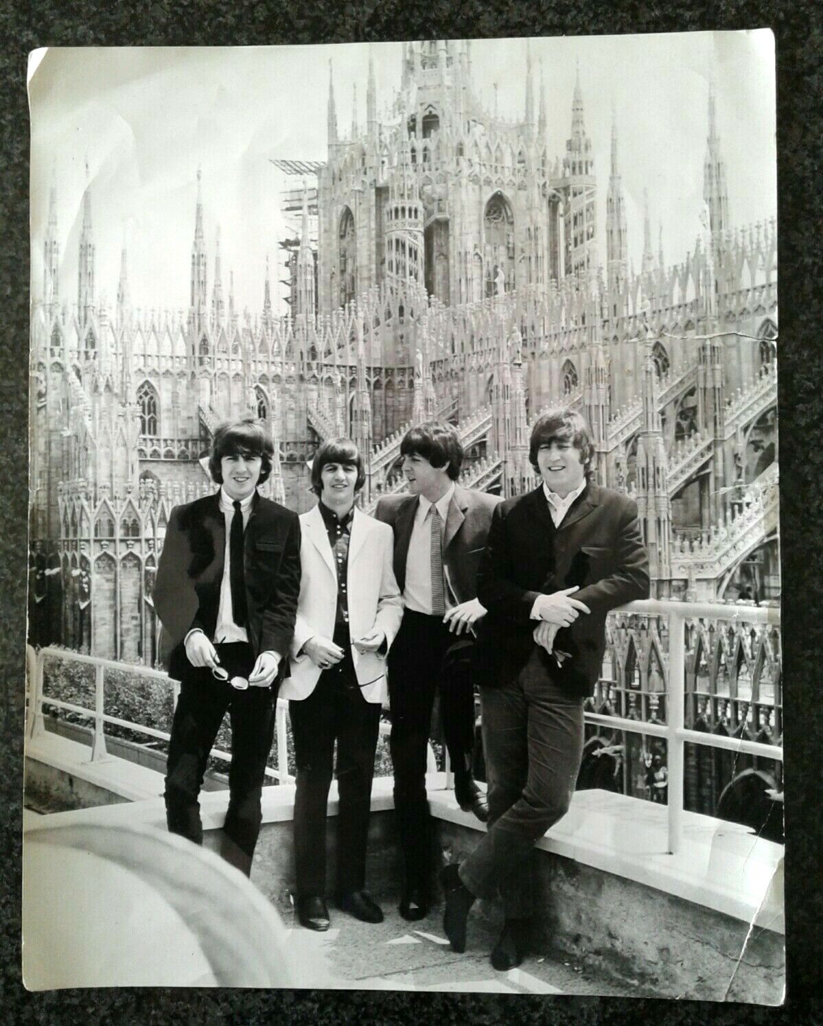 Vintage pic: The Beatles in Milan, 1965