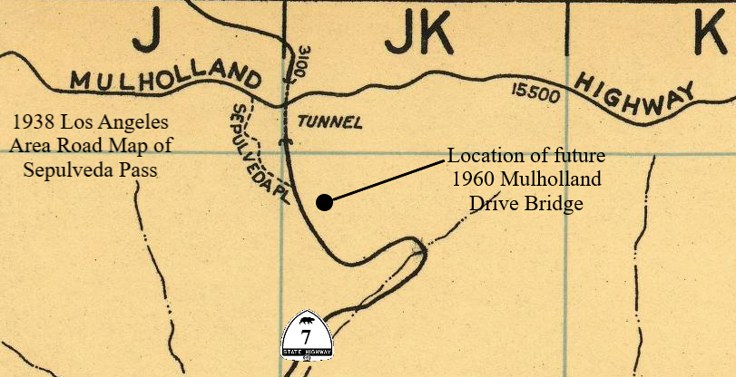 Mulholland Drive; Cahuenga Pass west to Sepulveda Pass (and the odd ...