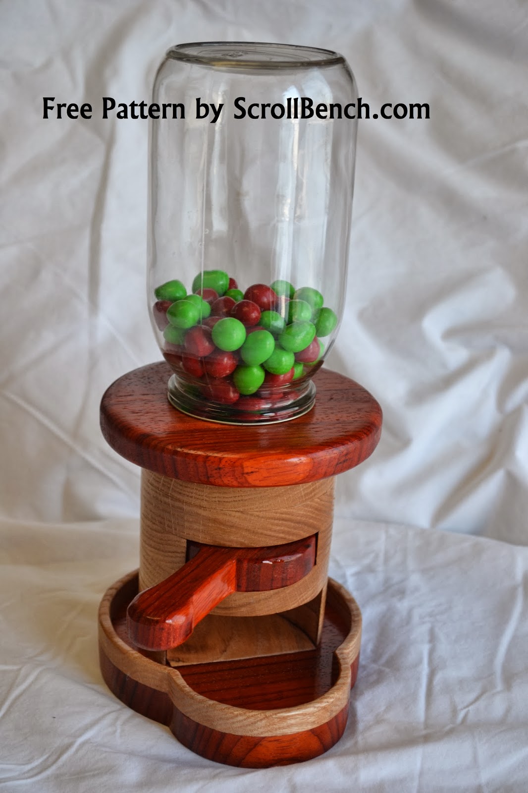Scroll Bench: Gumball Machine