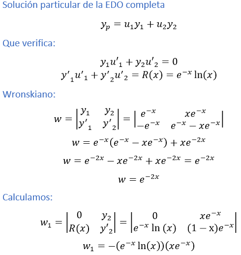 ECUACIONES DIFERENCIALES ORDINARIAS DE 2DO ORDEN: V-Edo Lineal De 2do Orden No Homogéneas Con ...