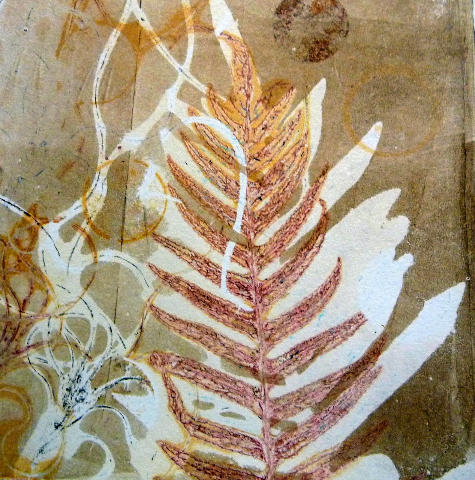 Sandra Pearce: Monoprinting Demonstrations