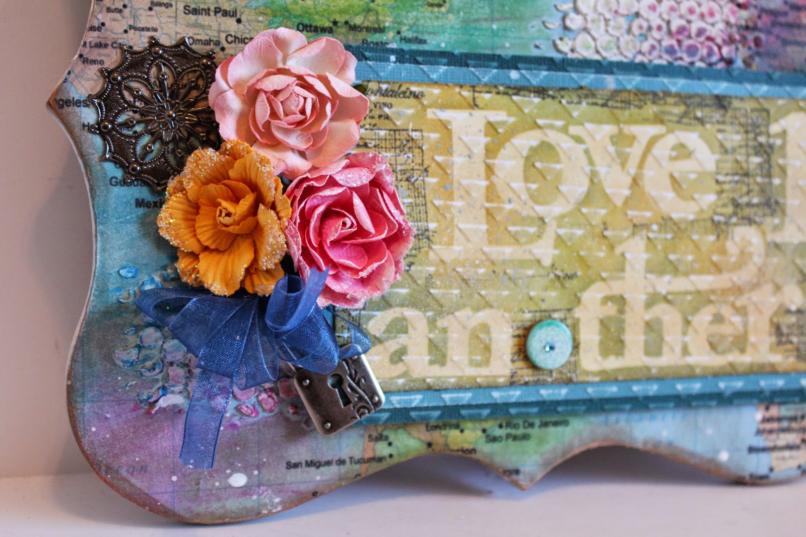 Pam Bray Designs: A Girl with Flair: Love 1 Another Plaque with ...