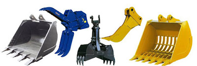 Types of Excavators with Different Attachments | Construction Equipment ...