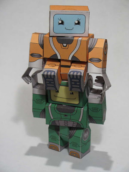 Papercraft - Poco Bot Go - Papercraft4u | Free Papercrafts, Paper Toys ...
