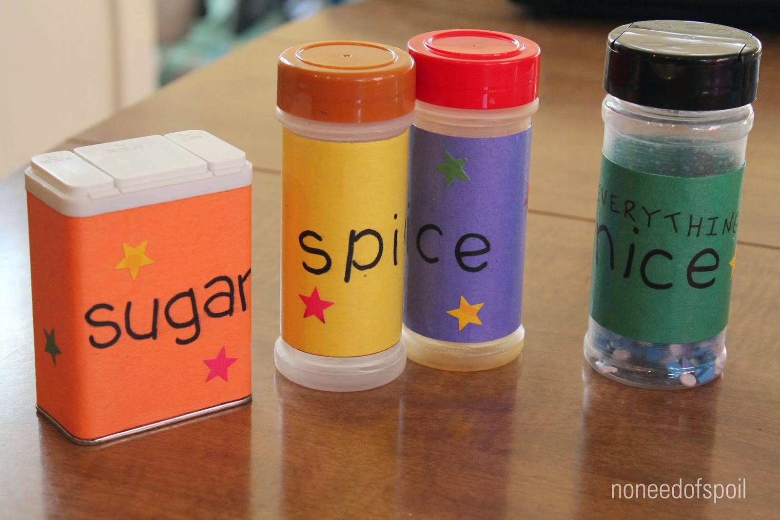 No Need Of Spoil: Toy Spice Container DIY Tutorial