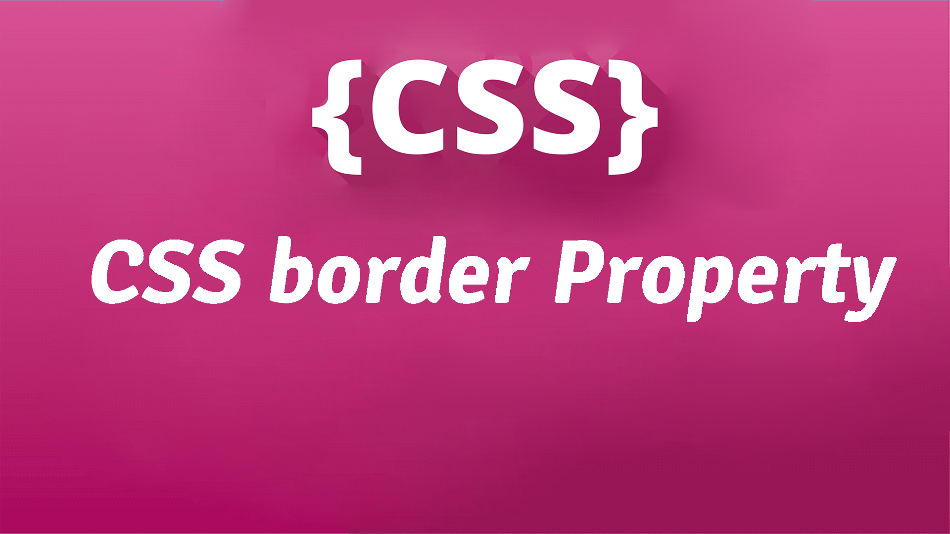 Css Border Property