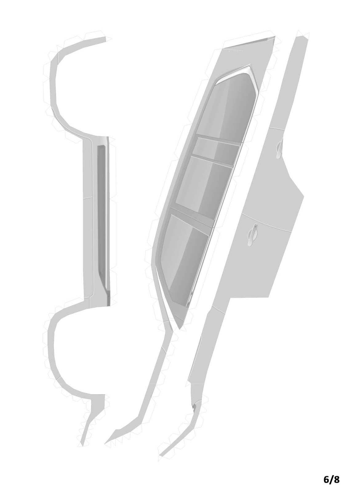 DreamCarsPro: DIY Lexus LX 570 Paper Model