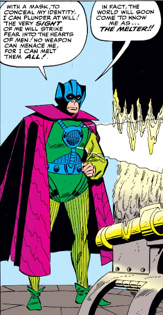 The Peerless Power of Comics!: Mysteriously Yours... The Melter!