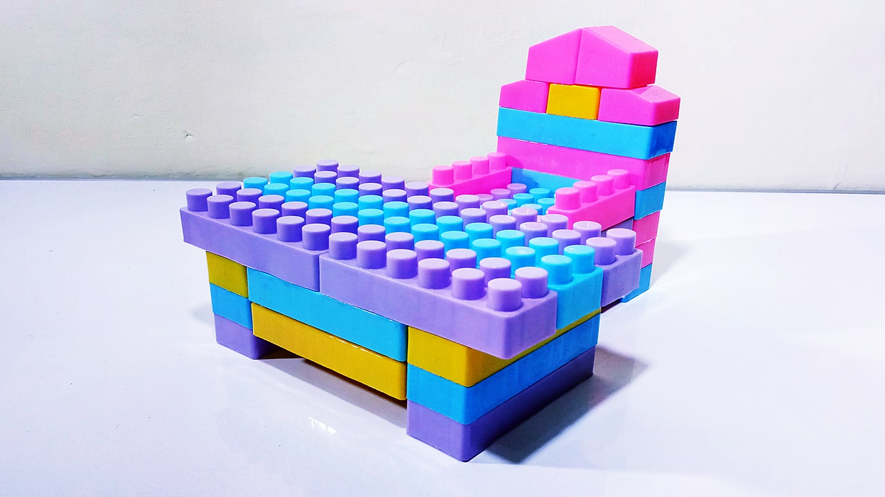 DIY - How to Build Table and Chair Toys from LEGO Blocks - Lego Blocks DIY