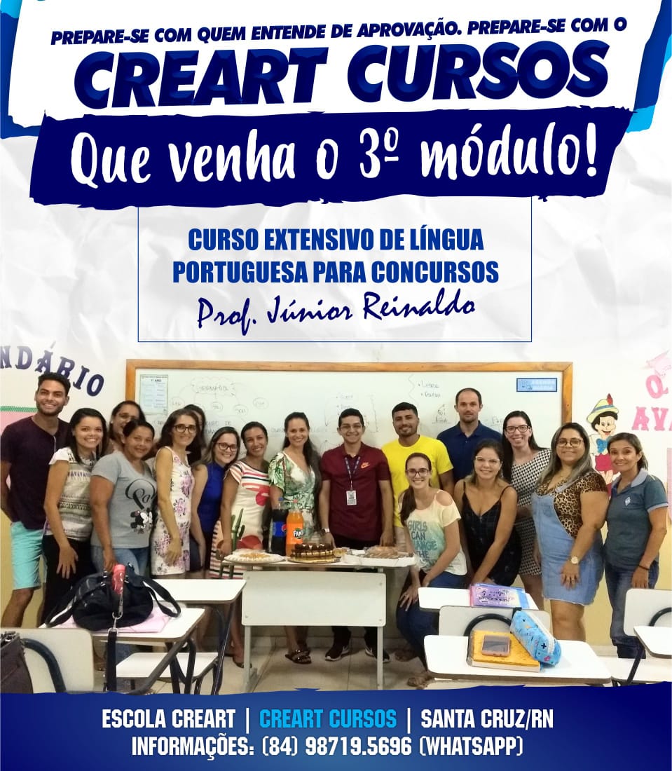 BLOG DO ANDRÉ FOTOS: CREART CURSOS