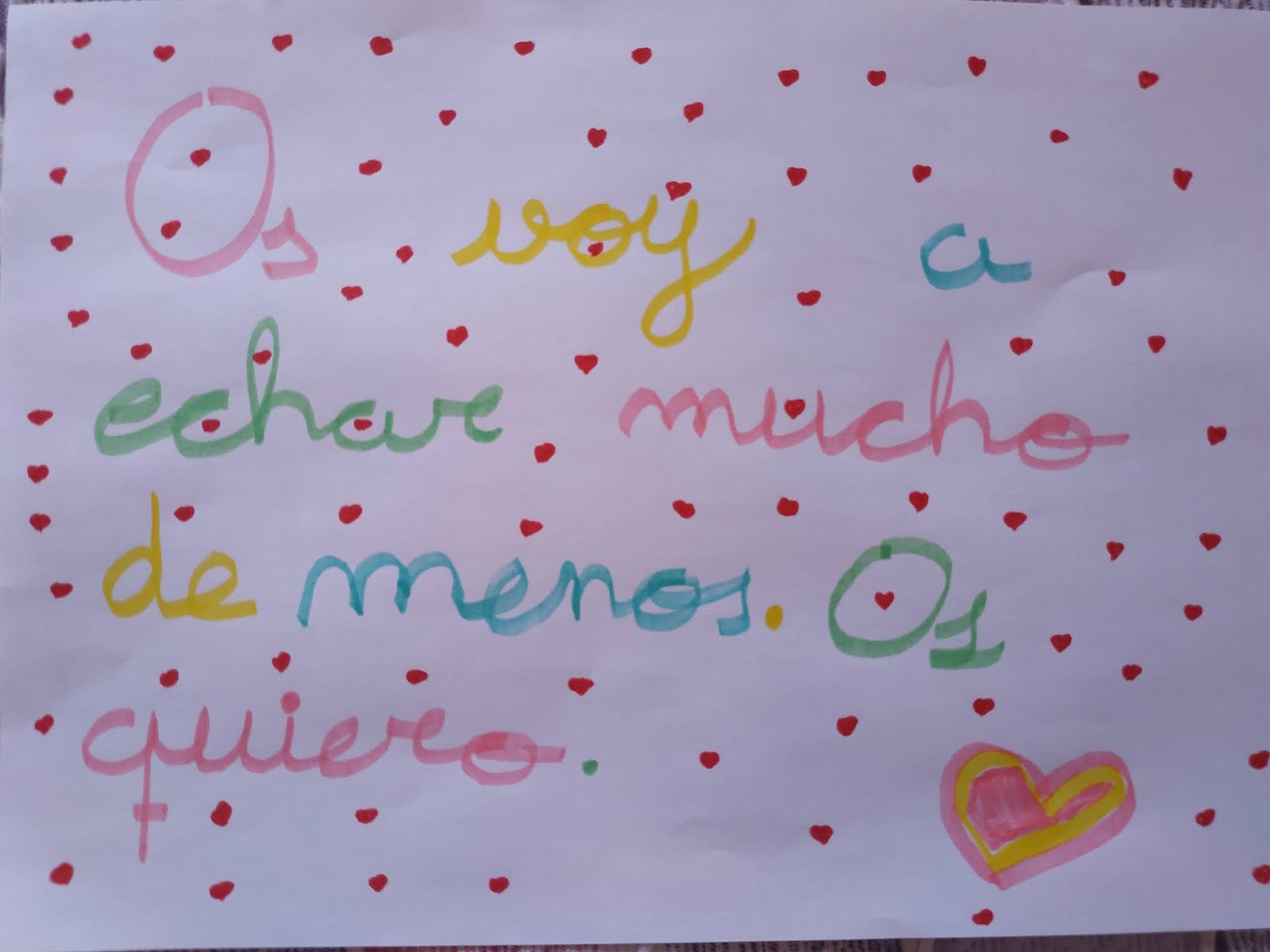 El estuche de las ideas: Nuestros mensaje de despedida con la técnica ...