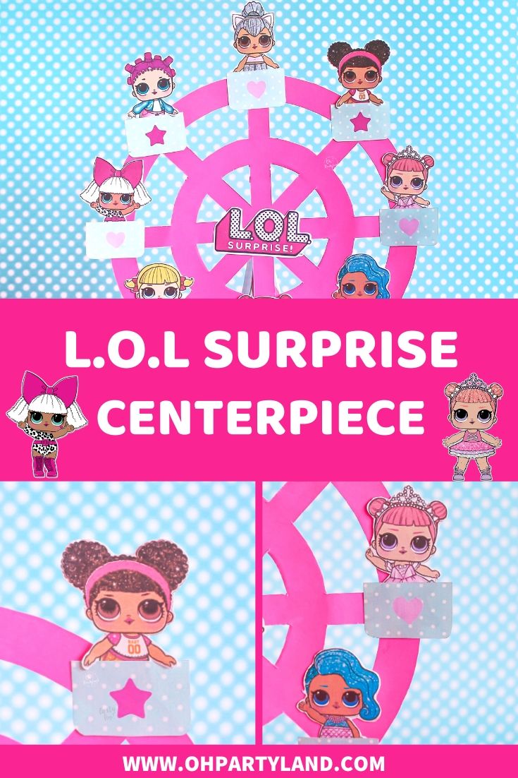 Lol surprise decoration - oh partyland