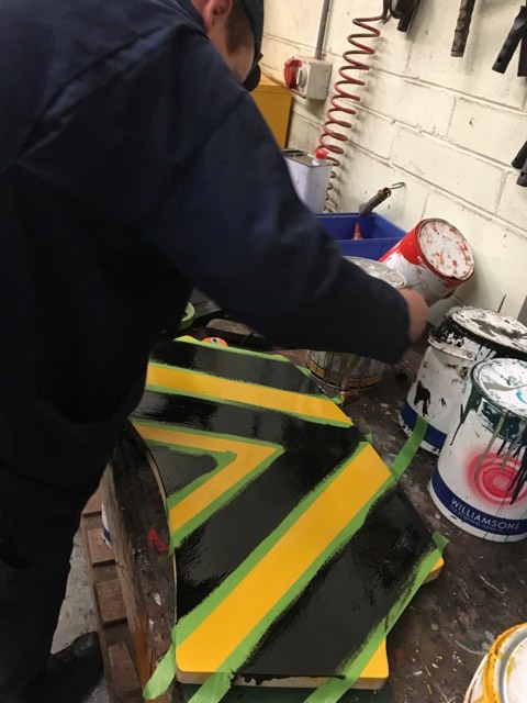 North Tyneside Steam Railway: New headboard