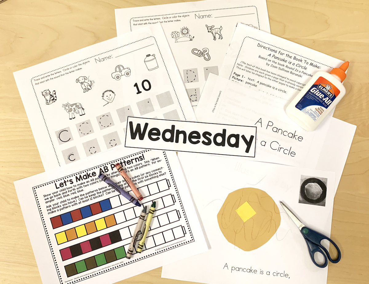 Fall WEEK 2 - TK/Kinder Distance Learning Packet! (NO PREP PRINTABLES ...